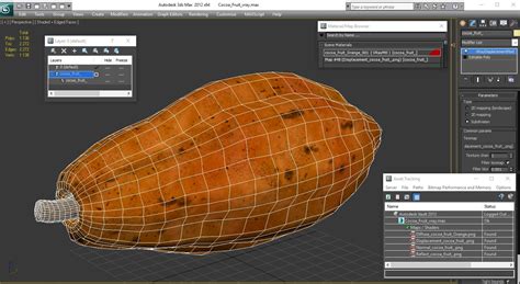 Cocoa Fruit 3d Model 3d Model 29 Max Obj Ma Fbx C4d Blend 3ds Free3d