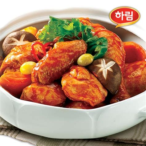 티몬균일가 하림 토종닭볶음탕 900g 포장육소스동봉 티몬