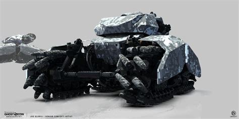 Artstation Ghost Recon Breakpoint Skell Ground Test Joe Gloria Space Ship Concept Art