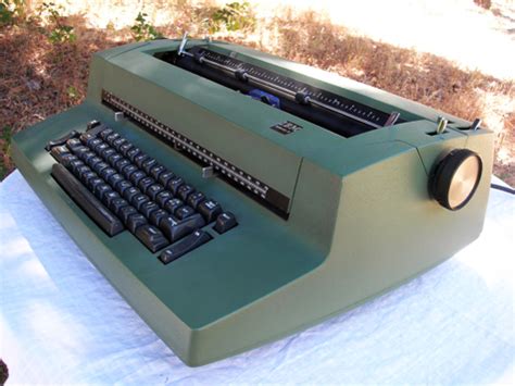 Living In The Woods IBM Selectric II