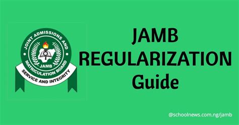 JAMB Regularization A Comprehensive Guide 2025 JAMB 2024