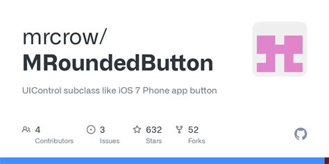GitHub Mrcrow MRoundedButton UIControl Subclass Like IOS Phone App Button