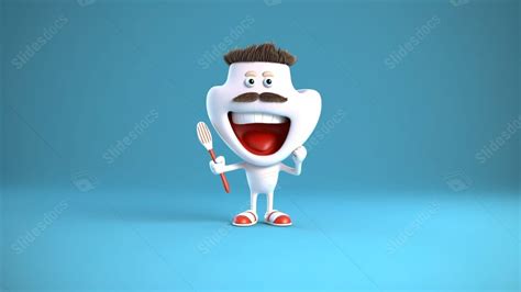 Amusing 3d Animated Breton Persona Powerpoint Background For Free Download Slidesdocs