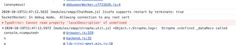 Error Whilte Join Conference In React Native App Issue 1377 Jitsi