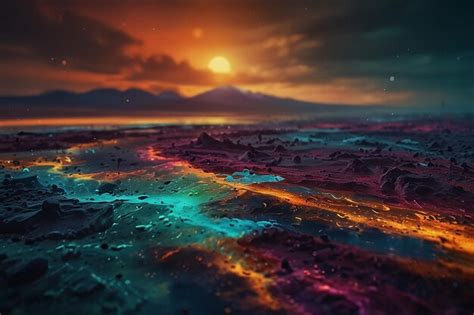 Premium Photo Exploring Molecular Elegance Through Digital Art