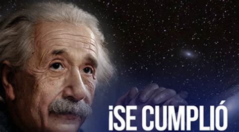 ¡entérate Se Cumple Predicción De Albert Einstein Detectan Ondas
