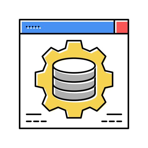 Hardware Solution Digital Processing Color Icon Vector Illustration