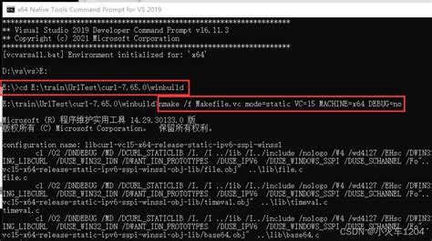 vs2019利用curl库实现网络通信（c ） c curl csdn博客