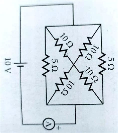 SOLVED The Ammeter A In The Circuit Shown Measures The Current