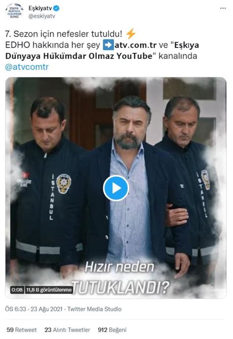 EDHO ne zaman Eşkıya Dünyaya Hükümdar Olmaz ne zaman başlıyor EDHO