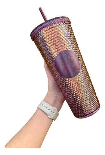 Vaso Starbucks Studded Morado Purple Bling Púrpura Tumbler Cuotas sin