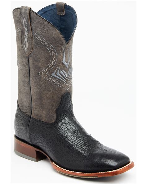 Cody James Mens Grey Western Boots Wide Square Toe Boot Barn