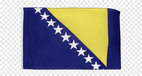 علم البوسنة والهرسك Wavin Flag Rectangle، Flag Png