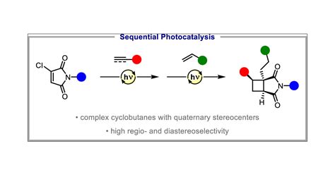 Sequential Photocatalytic Reactions For The Diastereoselective Synthesis Of Cyclobutane