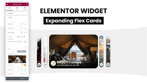 Elementor Custom Widget Expanding Flex Cards Unlimited Elements Youtube
