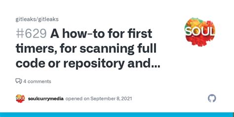 A How To For First Timers For Scanning Full Code Or Repository And
