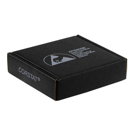 Corstat™ Conductive Mailer With Pink And Black Foam 3 34 X 3 34 X 1