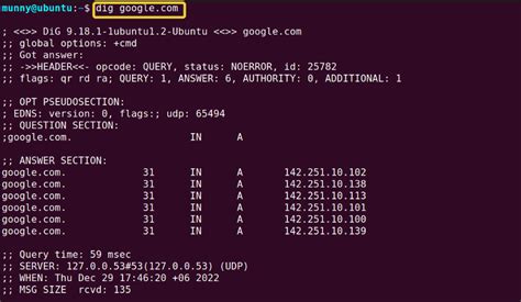 The Dig” Command In Linux 10 Practical Examples