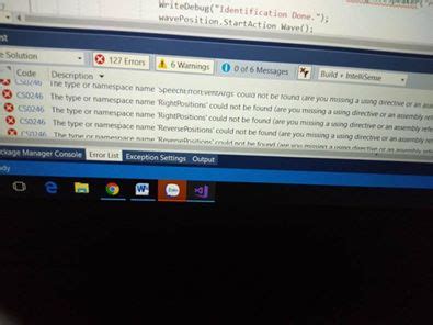 Error Plugin In Visual Studio Questions Community Synthiam