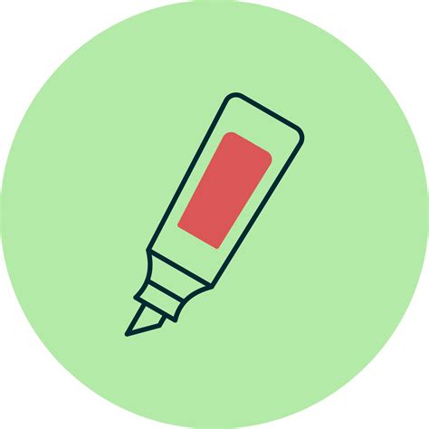 Highlighter Vector Icon 20887915 Vector Art At Vecteezy