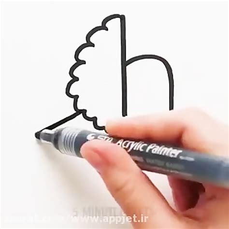 نقاشی با حروف انگلیسی