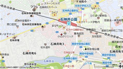 東京都練馬区石神井町 地図（住所一覧から検索） ：マピオン