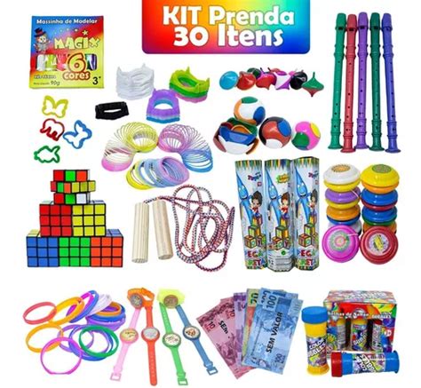 Kit Prenda Festa Junina Brinquedos Brinde Crianças Oferta MercadoLivre