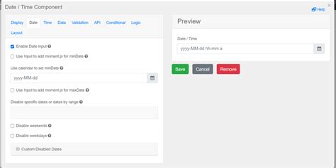 BUG When Removing Elements From DateTime Component Date Tab It Hides Automatically MaxDate