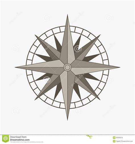 Nautical Compass Vector At Collection Of Nautical Compass Vector Free For