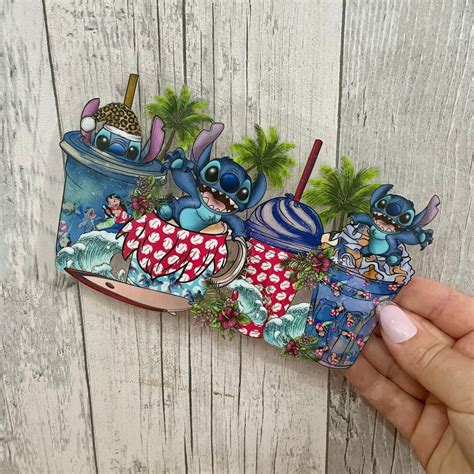 Disney Pixar Lilo And Stitch Uv Dtf Wrap Transfer Craft Etsy