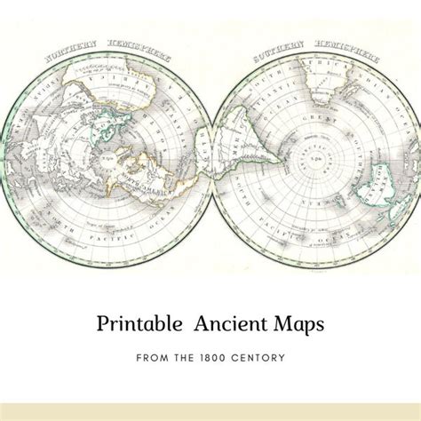 Maps Of The Ancient Roman World Etsy