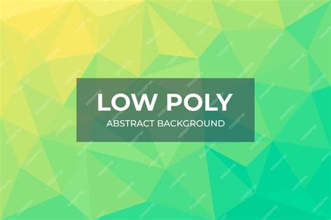 Premium Vector Abstract Low Poly Background With Polygonal Shapes Of Triangles