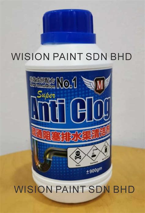 900gm Liquid Clog Remover Super Anti Clog Pembersih Paip Drain