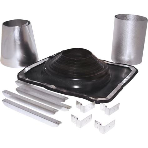 Selkirk 5 To 8 In Galvanized W Edpm Roof Pipe Flashing Boot Kit Iverybers