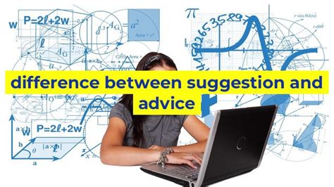 Difference Between Suggestion And Advice Sinaumedia
