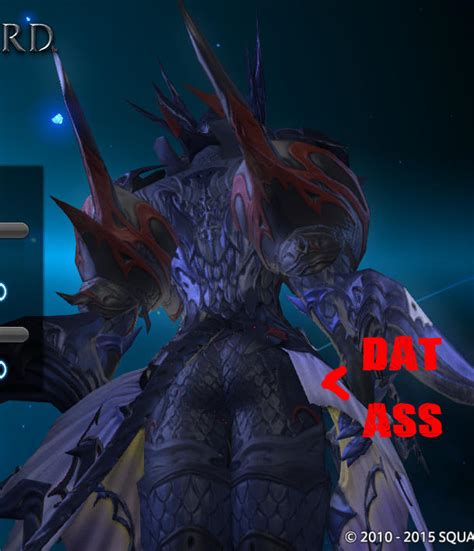 Dat Ass Au Ra By Frigidchick On Deviantart