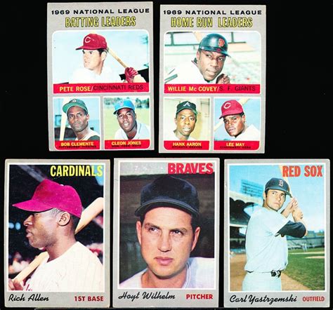 Lot Detail Topps Bb Diff