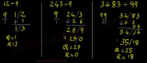Nikhilam Method Shortcut Method To Divide Numbers Mathlearners