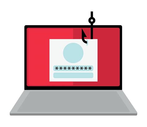 Laptop Data Phishing 13816335 Vector Art At Vecteezy