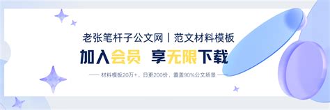 老张笔杆子材料库