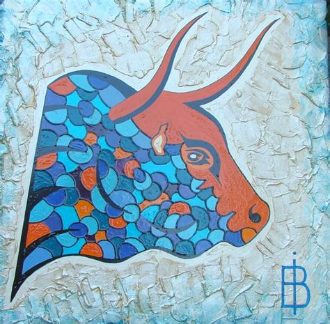 Toro de la Ganadéria de MARGE Bruno Imart Peinture corrida