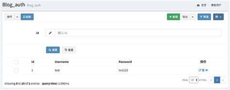 使用goadmin极速搭建golang应用管理后台 中文教程 Goadmin