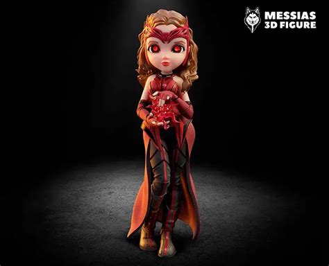 Wanda Figure 3d Print Model Flippednormals