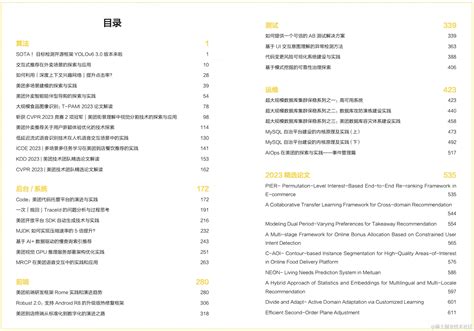 美团技术年货 600页电子书，前端、后端、算法、测试、运维系列大合集在龙年春节到来之际，我们精选过去一年公众号30 掘金