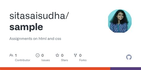 Github Sitasaisudhasample Assignments On Html And Css
