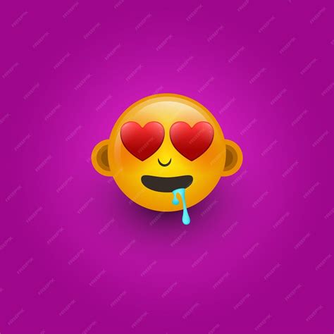 Tomber Amoureux Vecteur Premium Emoji Vecteur Premium