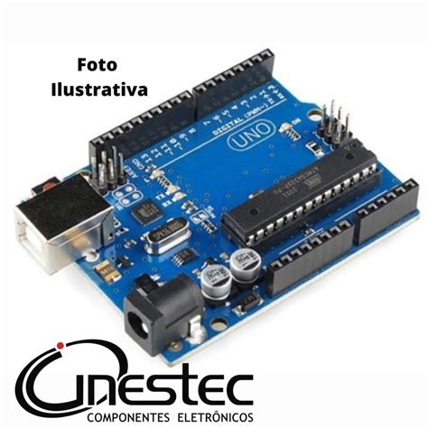 PLACA ARDUINO UNO REV3 R3 ATMEGA328P PU Cinestec