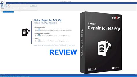 Recenzja Stellar Repair For MS SQL Szybkie I Skuteczne Przywracanie