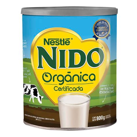 Leche En Polvo Entera Nido Orgánica 800 G Masonline Más Online