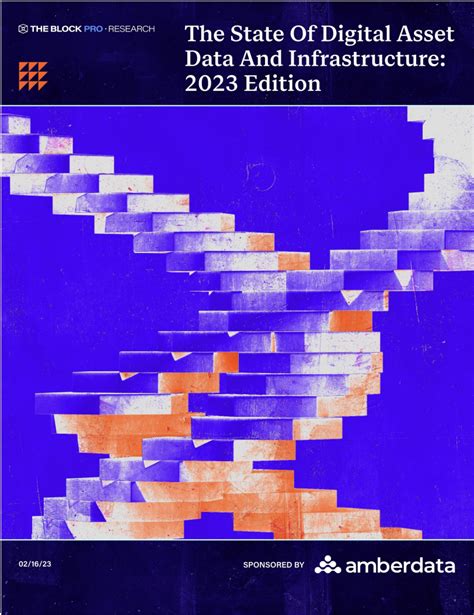 The State Of Digital Assets Data And Infrastructure 2023 Edition